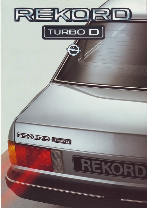 1990. Opel Rekord Turbo D. :: Autofolders.net