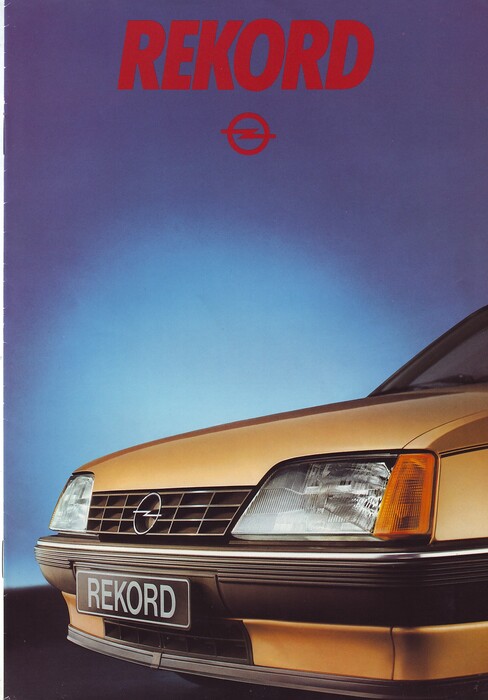 1988. Opel Rekord :: Autofolders.net