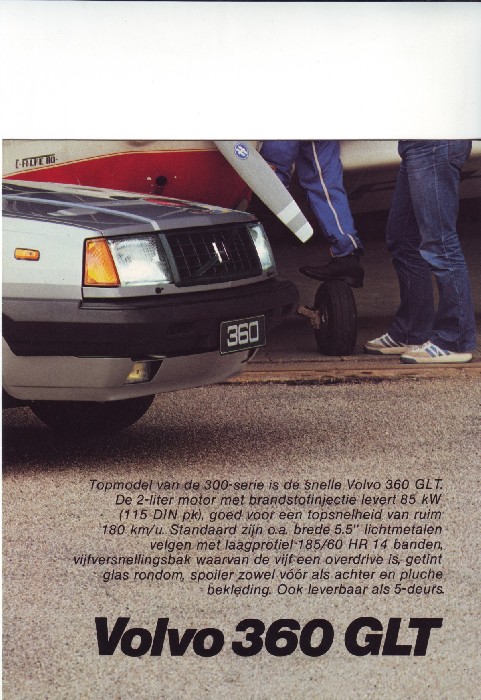 3109. Volvo 360 GLT (Poster) :: Autofolders.net